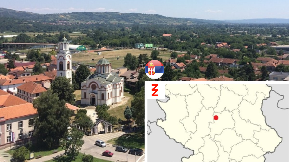 SRPSKI GRADOVI KVIZ (4.DEO): Koja NASELJA u SRBIJI smo obeležili na ...