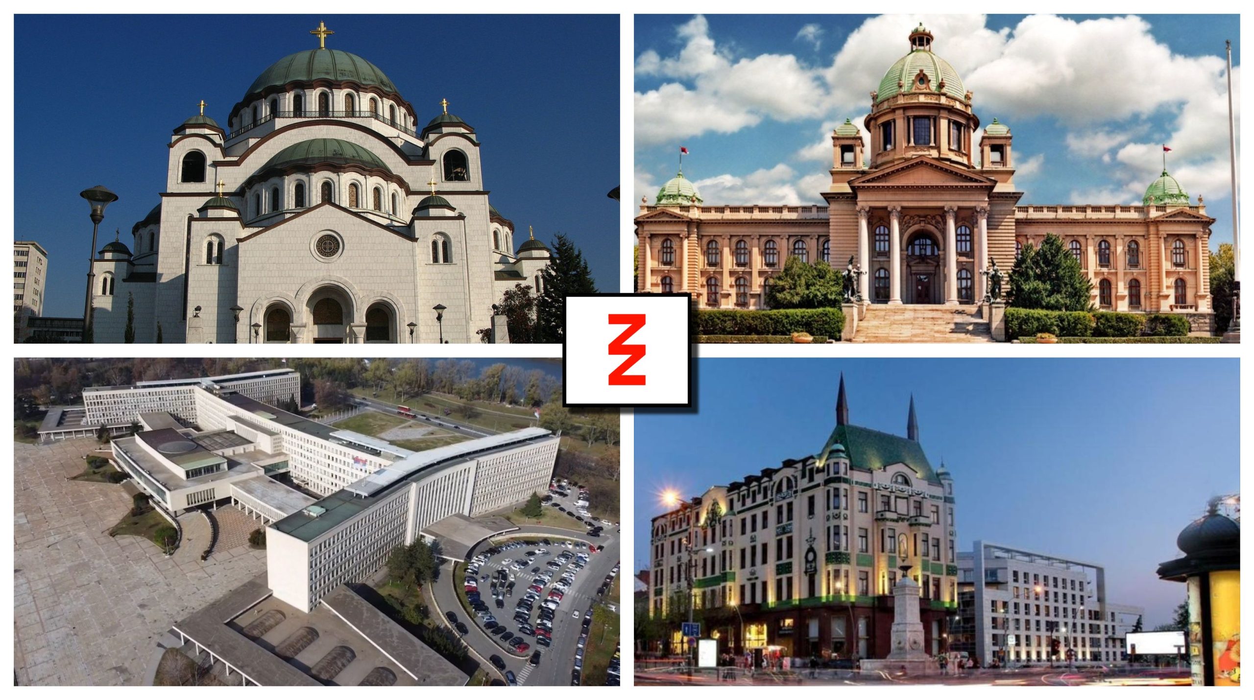 KVIZ: Prepoznaj 12 građevina i znamenitosti u Beogradu! - Zabavnik kviz