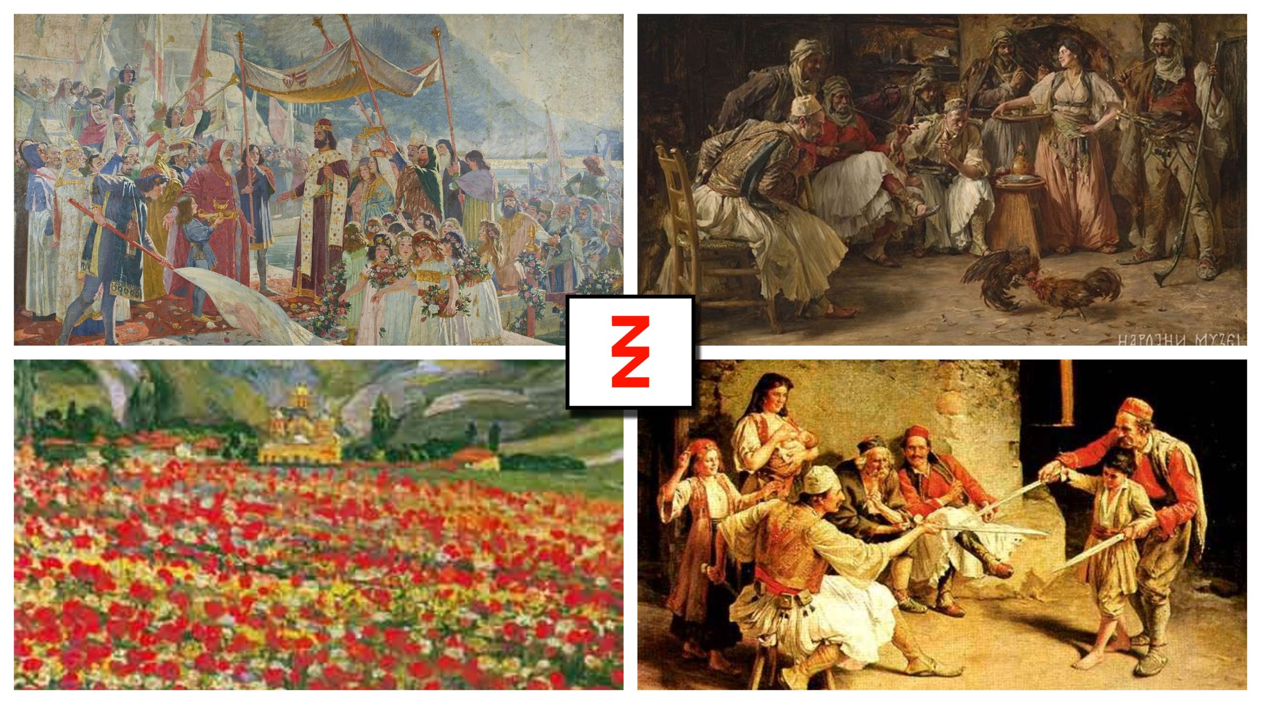KVIZ: Koliko dobro poznajete srpsko slikarstvo? Povežite autore sa ...