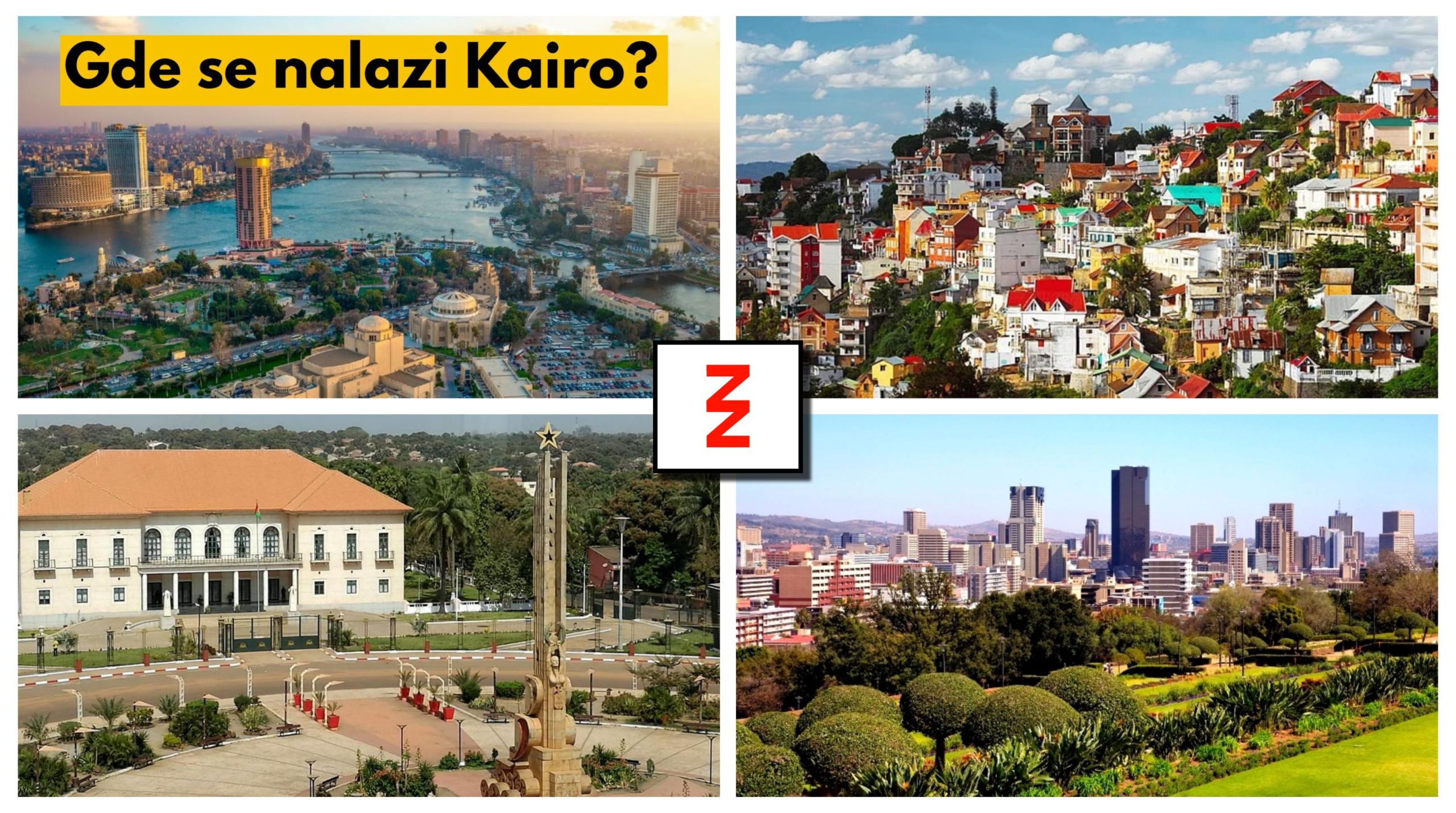 KVIZ: Pogodite glavne gradove AFRIČKIH država! 🌎 - Zabavnik kviz
