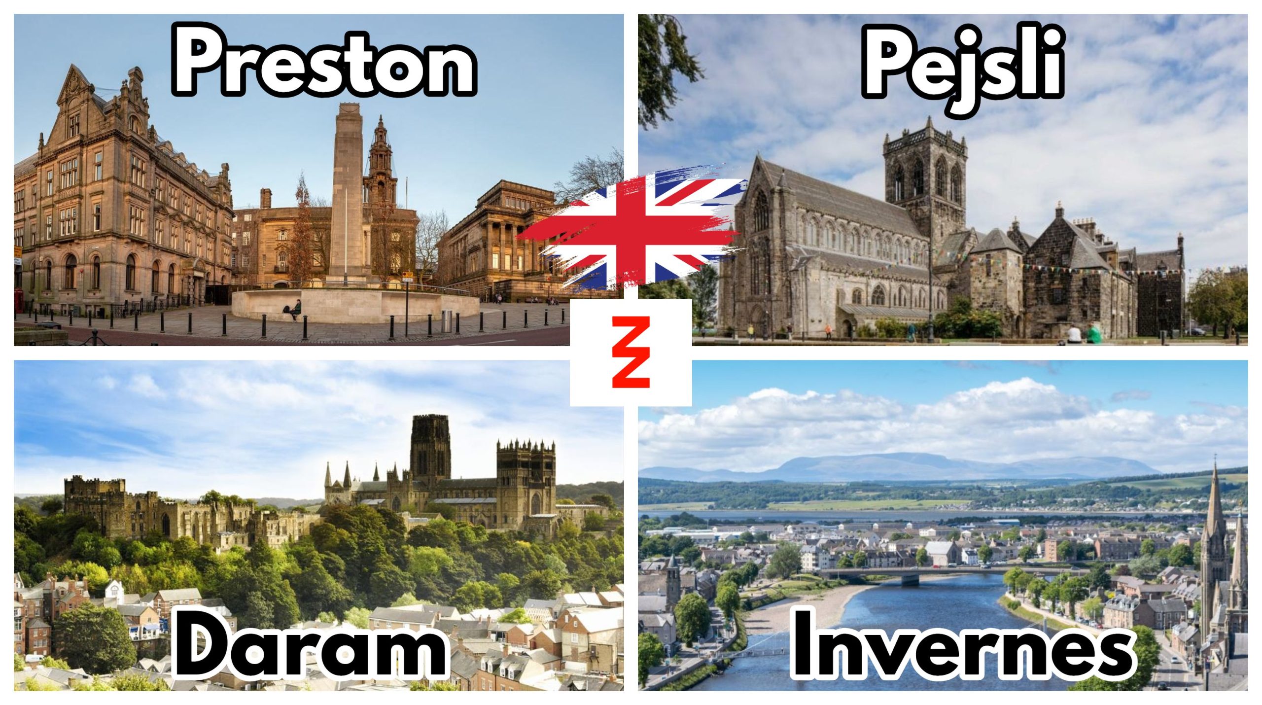 SVET KVIZ: Engleska ili Škotska? Pogodi gde se nalaze ovi gradovi! 🌎 ...